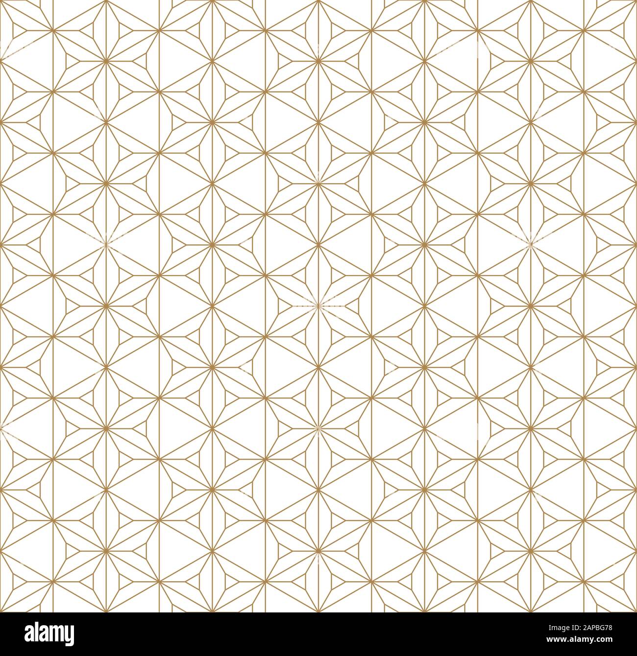 Seamless geometric pattern based on Japanese woodwork style Kumiko ...