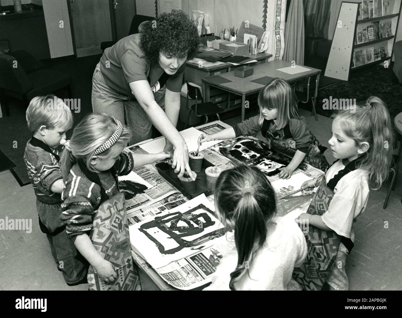 1990s school lesson hi-res stock photography and images - Alamy