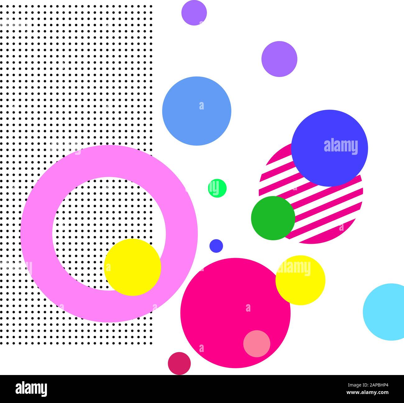 Colored circles and dots Stock Vector Image & Art - Alamy