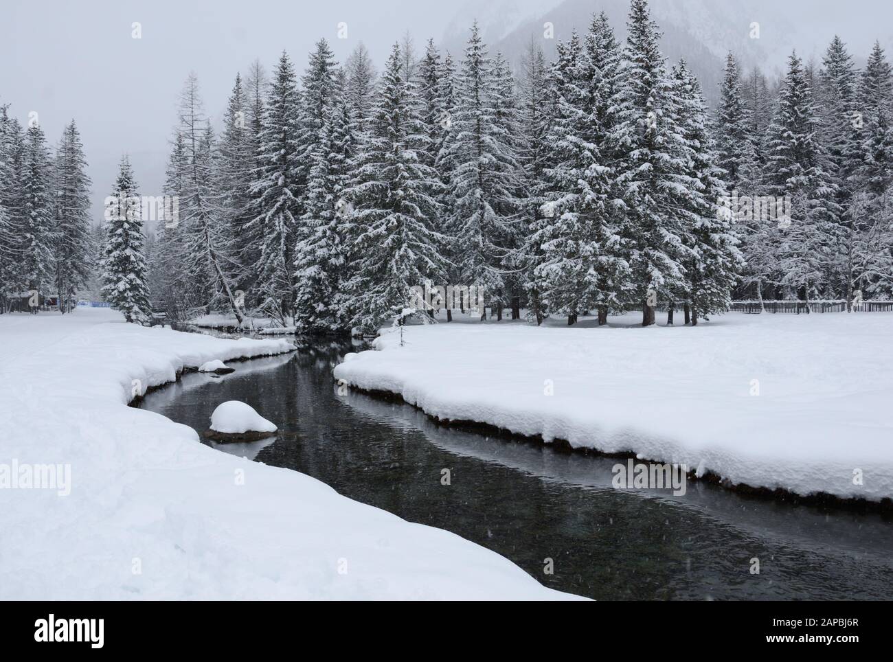 Cold mountain stream flows hi-res stock photography and images - Alamy