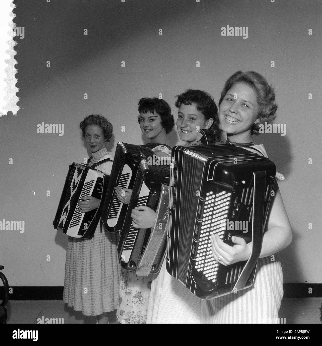 The accordionists Black and White Stock Photos & Images - Alamy