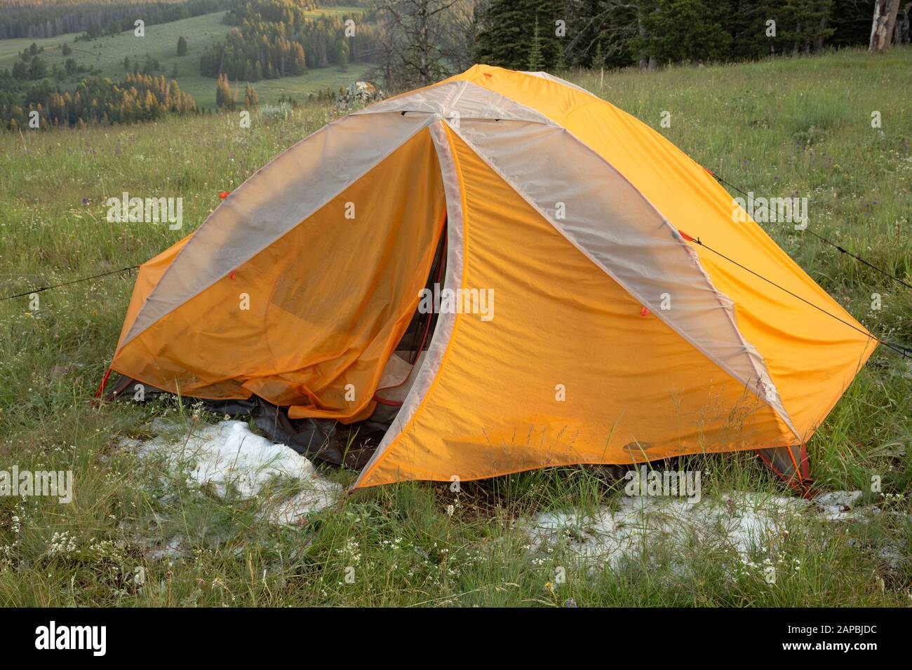 Hail around tent hi-res stock photography and images - Alamy