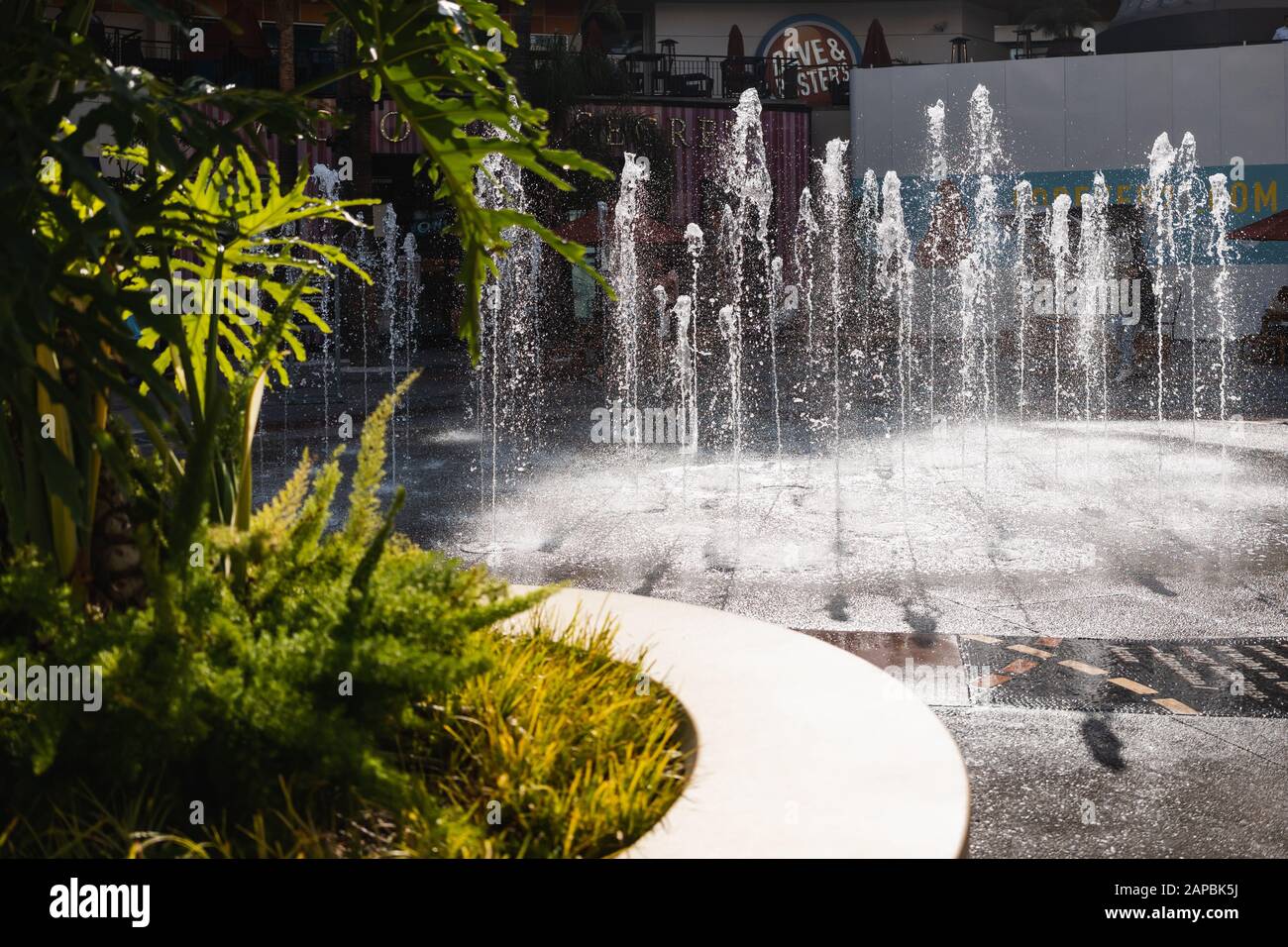 Playground water fountain hi-res stock photography and images - Alamy