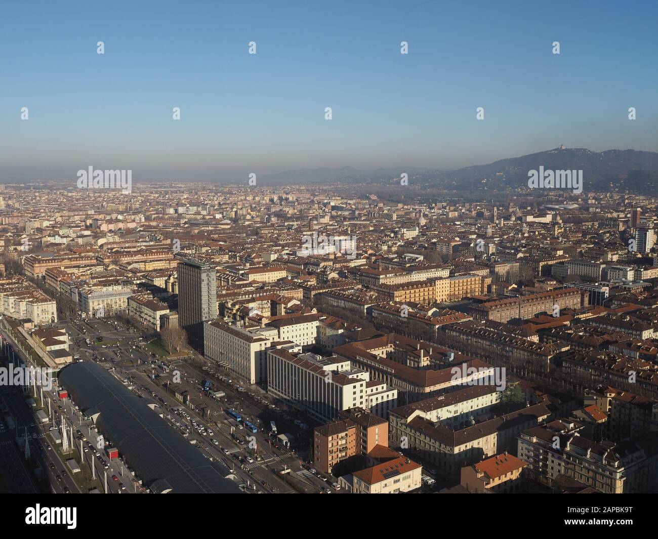 Aerial view of the city of Turin, Italy Stock Photo - Alamy