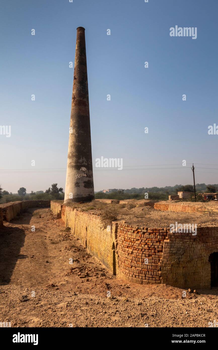 India Pollution Factory Chimney High Resolution Stock Photography and ...