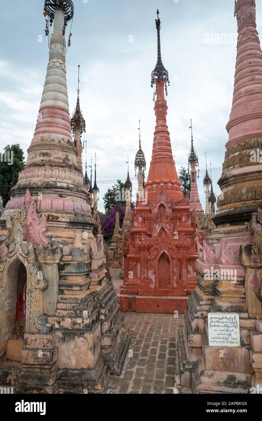 Kakku pagodas hi-res stock photography and images - Alamy