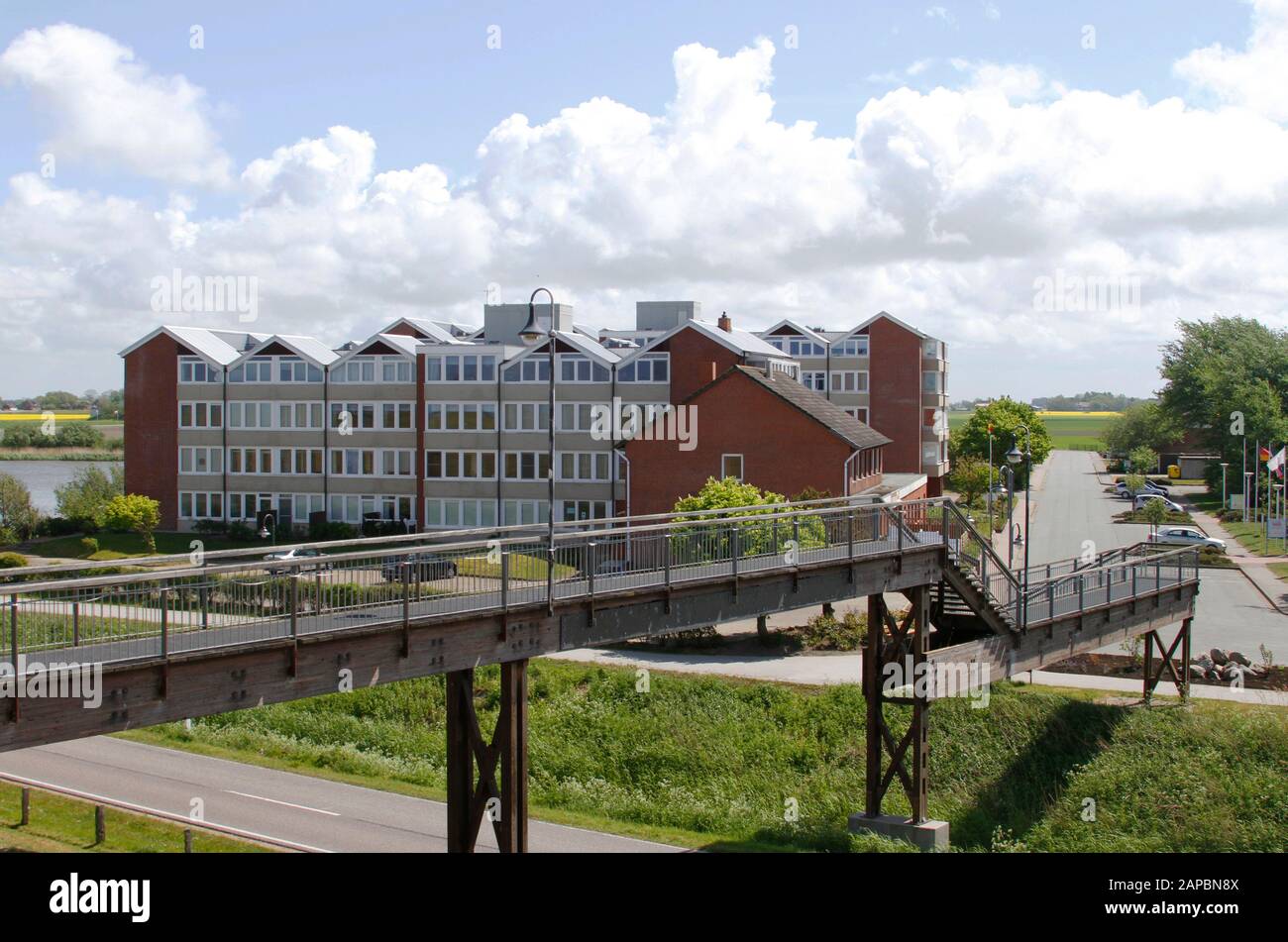 The Peninsula Nordstrand in Germany, Europe Stock Photo - Alamy