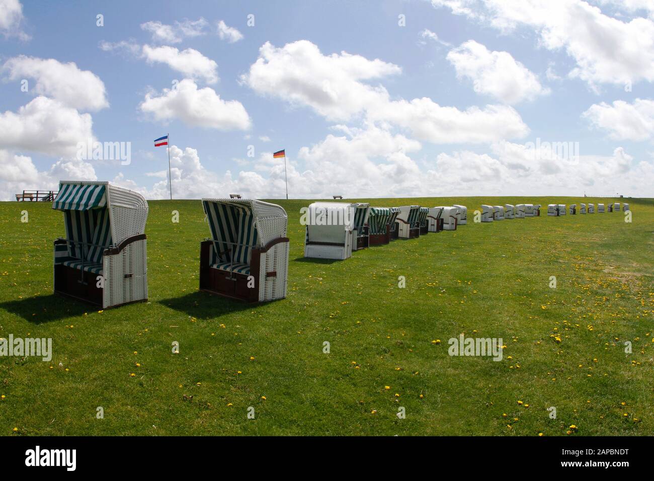 The Peninsula Nordstrand in Germany, Europe Stock Photo - Alamy