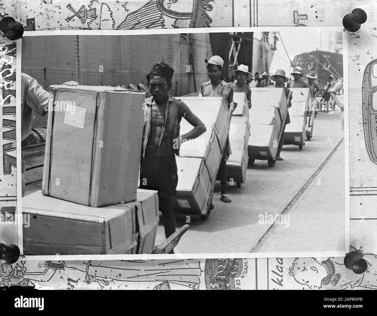 Arrival parcels Date: October 10, 1947 Keywords: ARRIVAL, PACKAGES ...