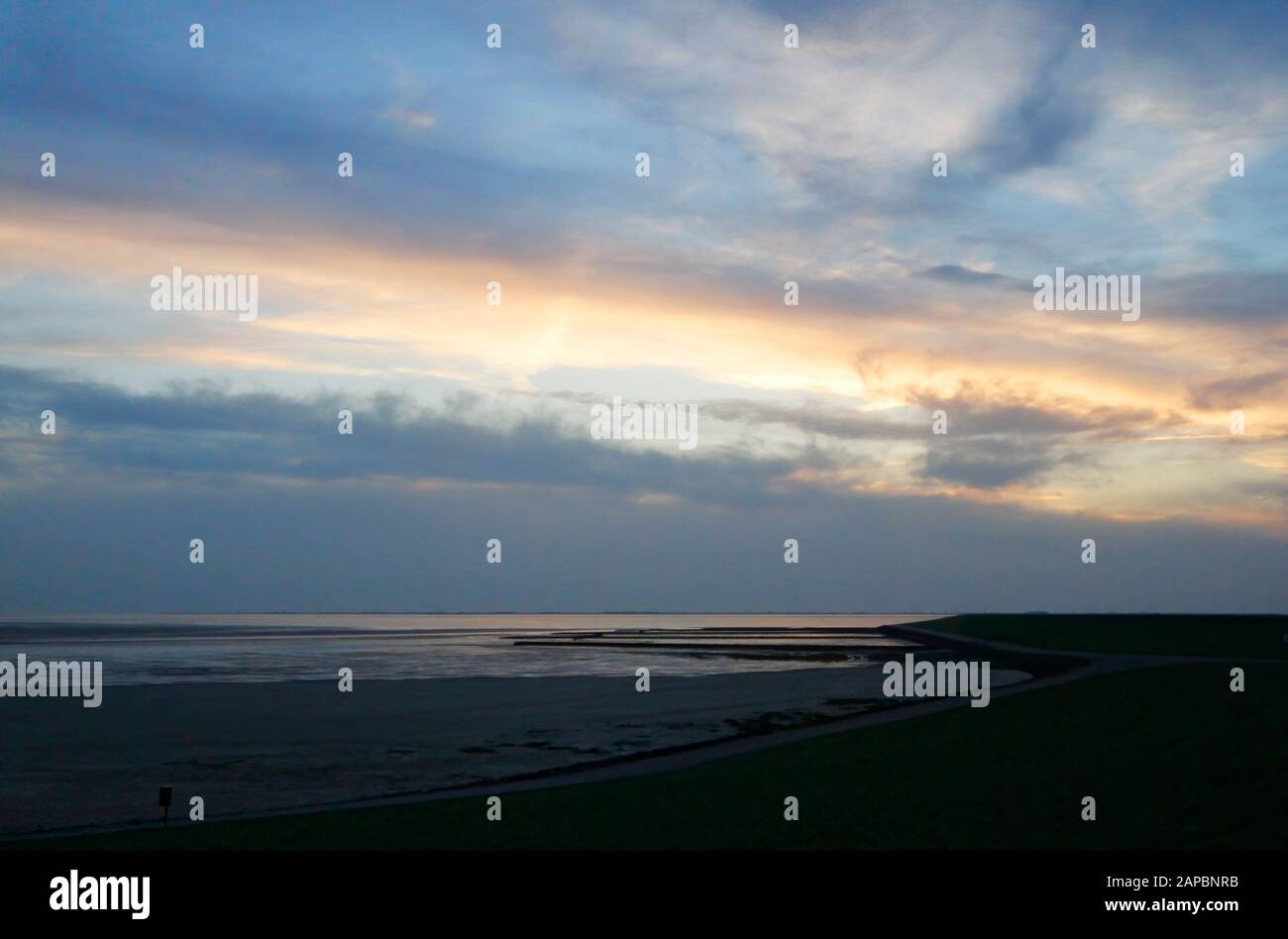 The Peninsula Nordstrand in Germany, Europe Stock Photo - Alamy