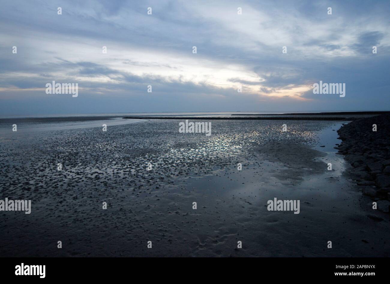 The Peninsula Nordstrand in Germany, Europe Stock Photo - Alamy