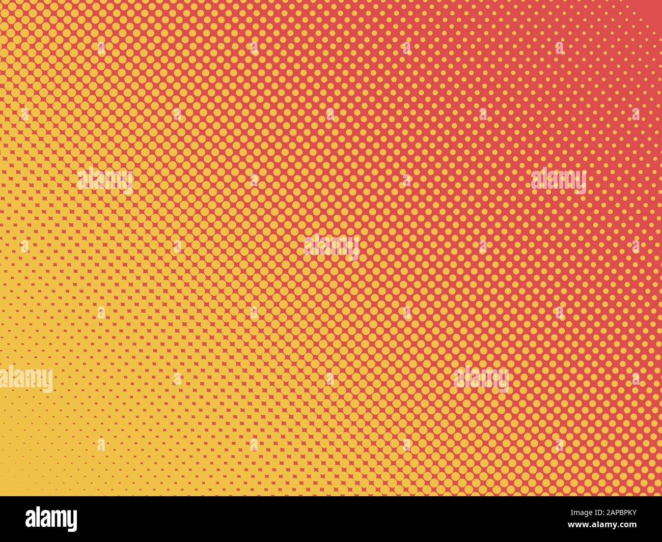 Pop art comic background halftone dots. Cartoon Vector Illustration on ...