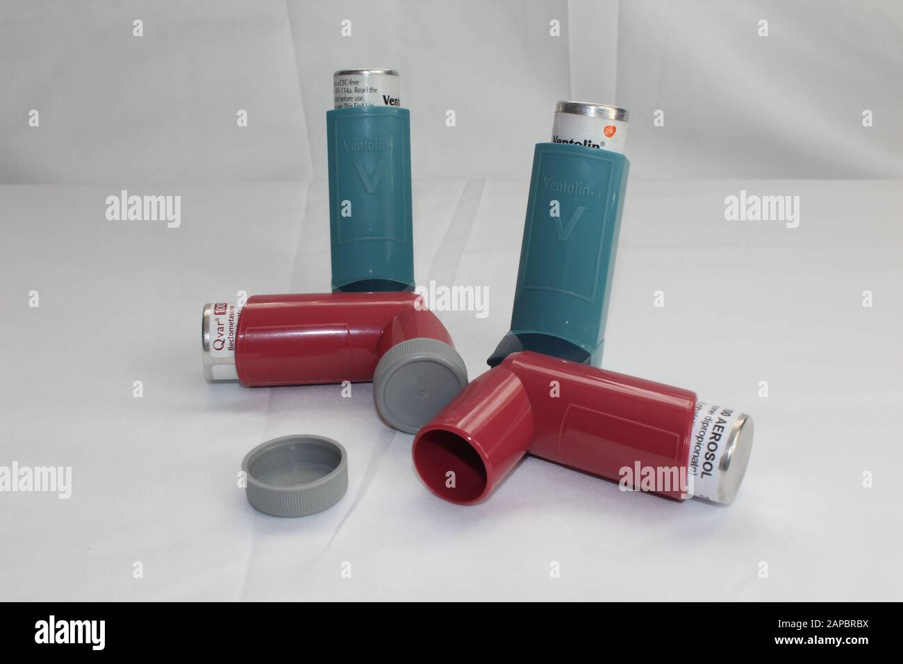 Asthma inhaler spacer device hi-res stock photography and images - Alamy