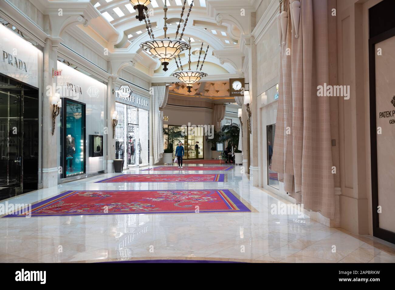 Interior of the Wynn Hotel in Las Vegas, Nevada, USA Stock Photo - Alamy