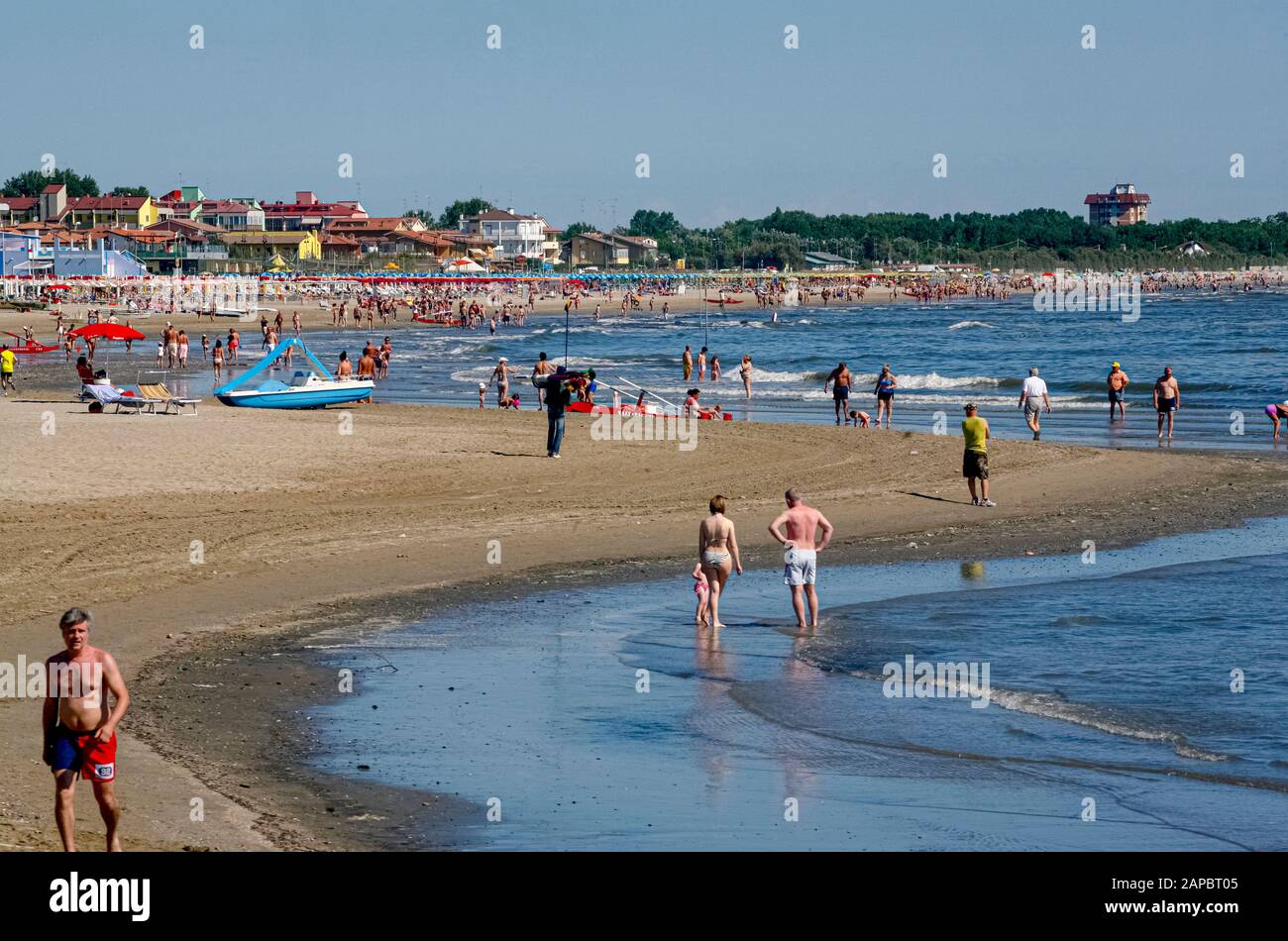 Italy Emilia Romagna Porto Garibaldi ( Prov. Ferrara ) - The Beach ...