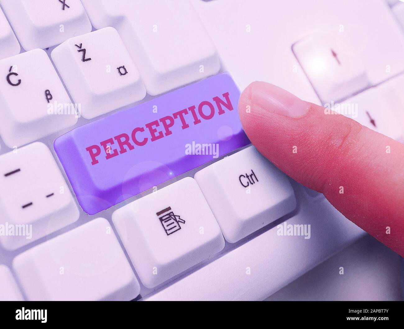 Text sign showing Perception. Business photo showcasing individuals ...