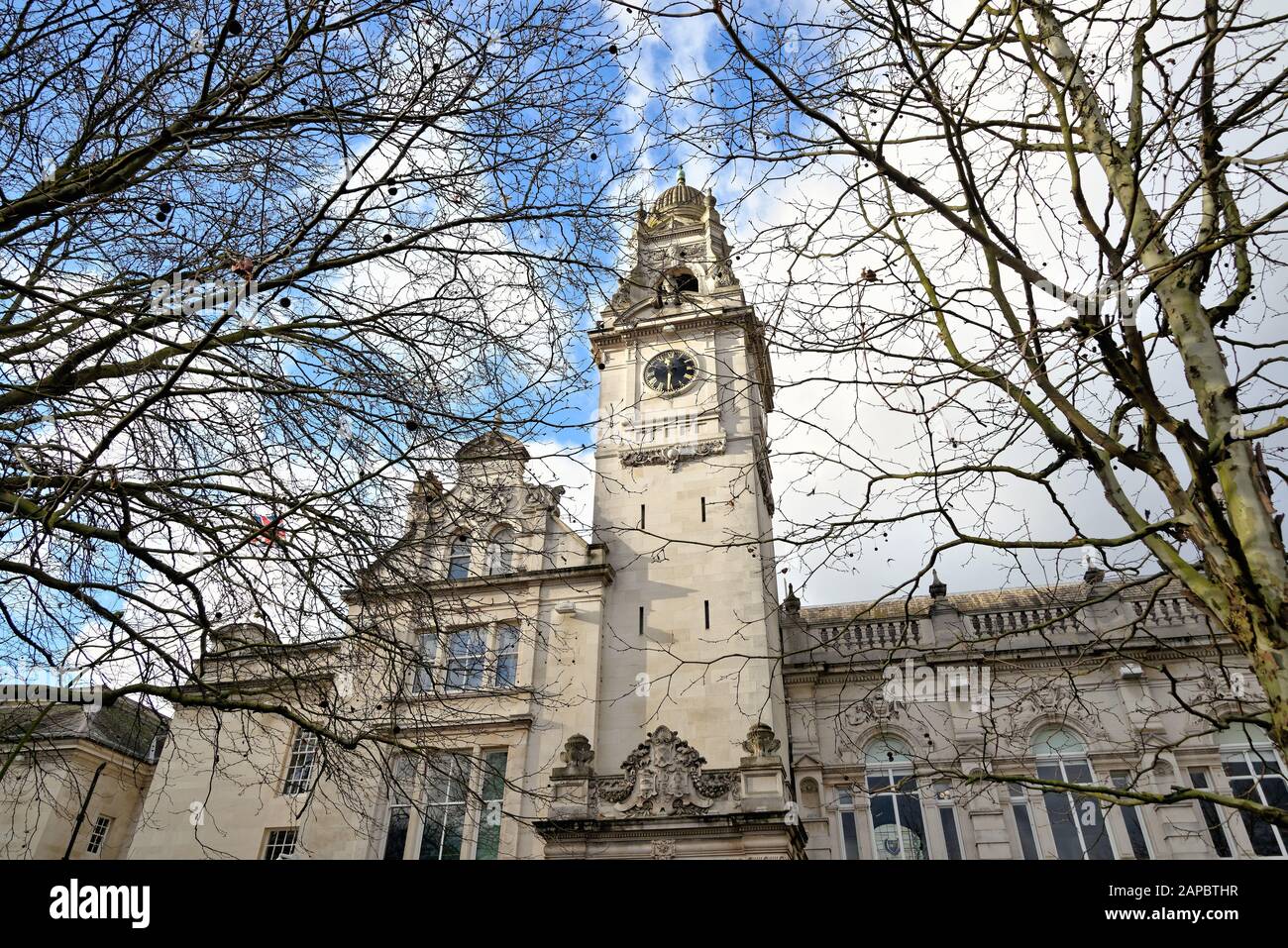 Exterior of Surrey County Hall, Penrhyn Road, Kingston on Thames ...