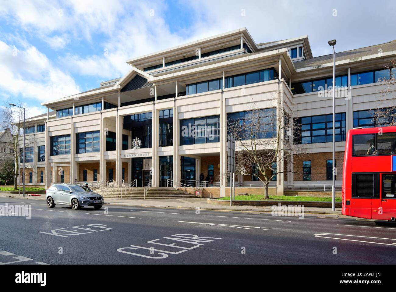 Exterior of Kingston Crown Court, Penrhyn Road, Kingston on Thames ...