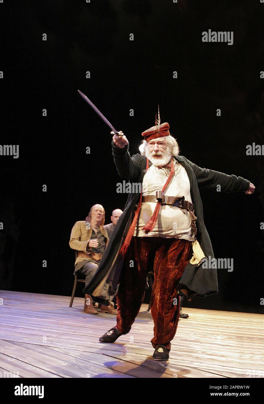 Michael Gambon as Sir John Falstaff in HENRY IV part i by Shakespeare ...