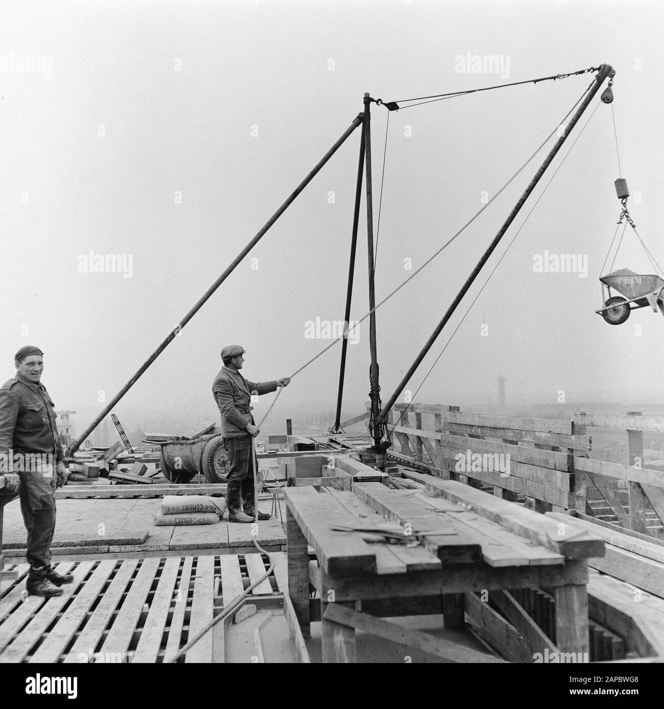 Hoisting control Black and White Stock Photos & Images - Alamy