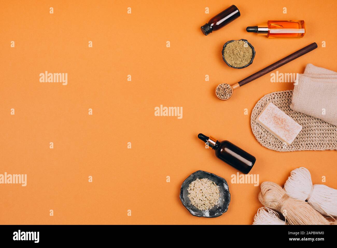 Different types of uses for hemp Stock Photo - Alamy