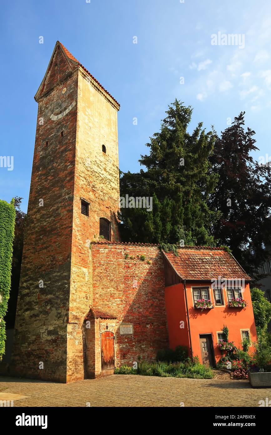 Hexenturm Memmingen is a city in Bayern/Germany with many historical ...