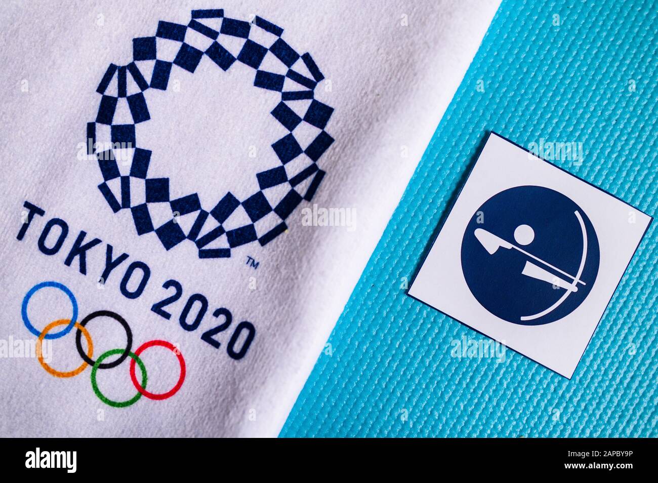 Olympic Archery Symbol