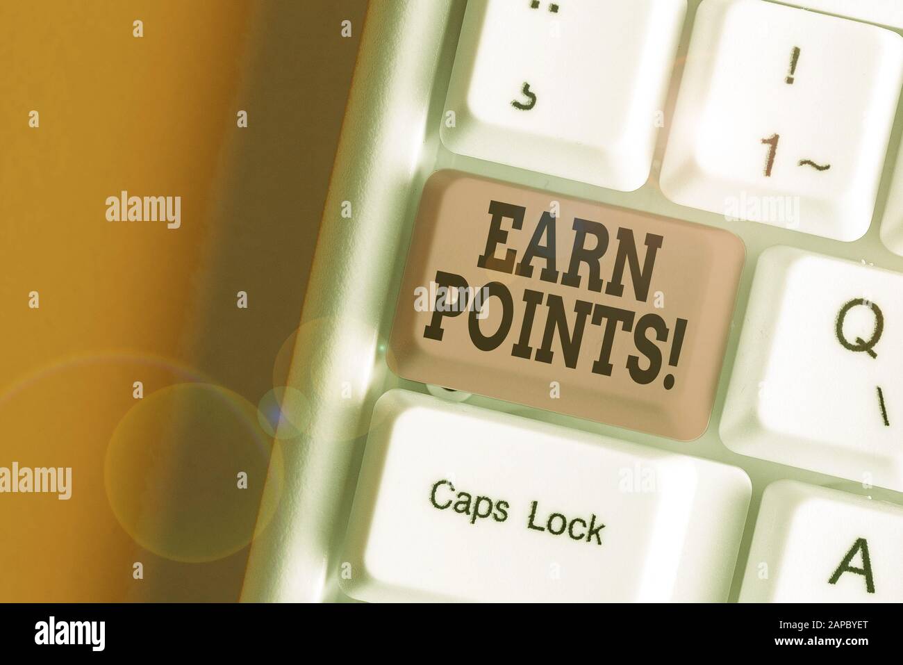 Conceptual hand writing showing Earn Points. Concept meaning collecting ...