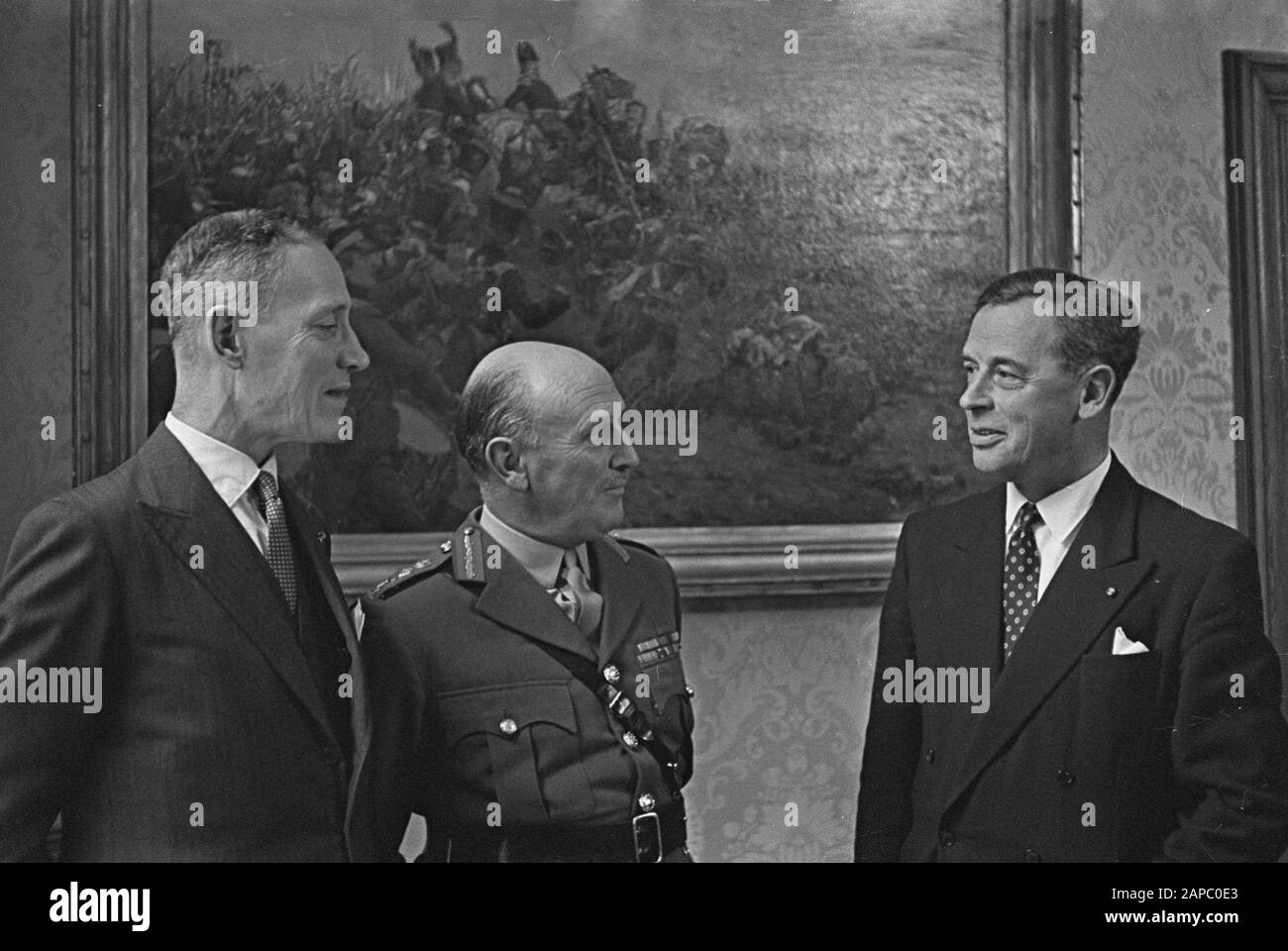 Farewell visit of General Alfred Dudley Ward at Minister Fisherman ...