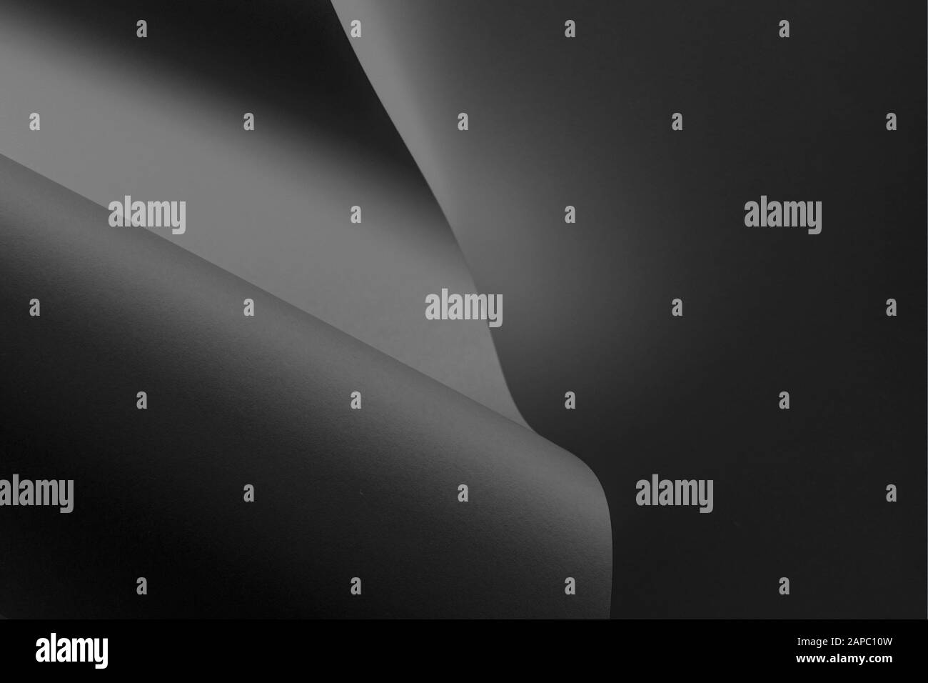 Abstract minimal geometric shape black color paper background Stock ...