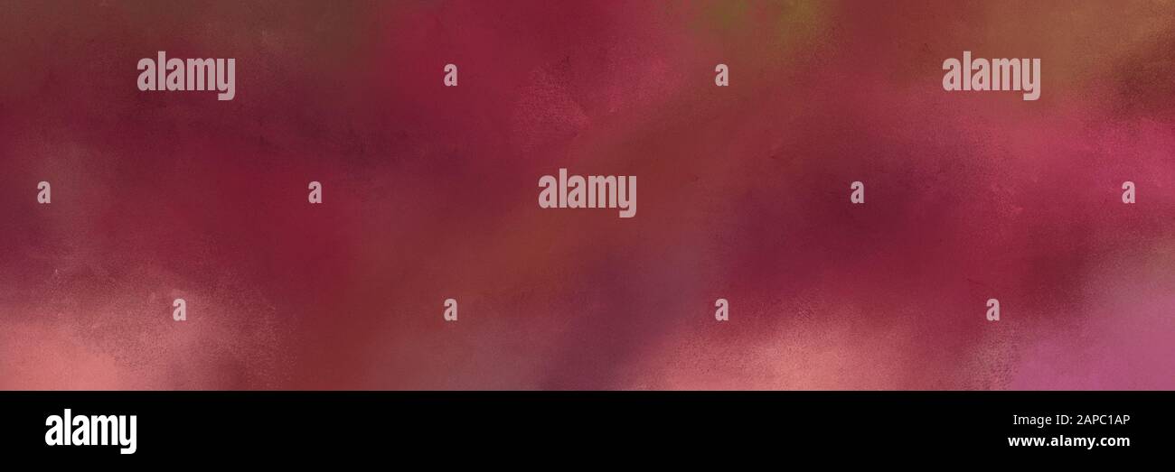 grunge horizontal background with dark moderate pink, pale violet red ...