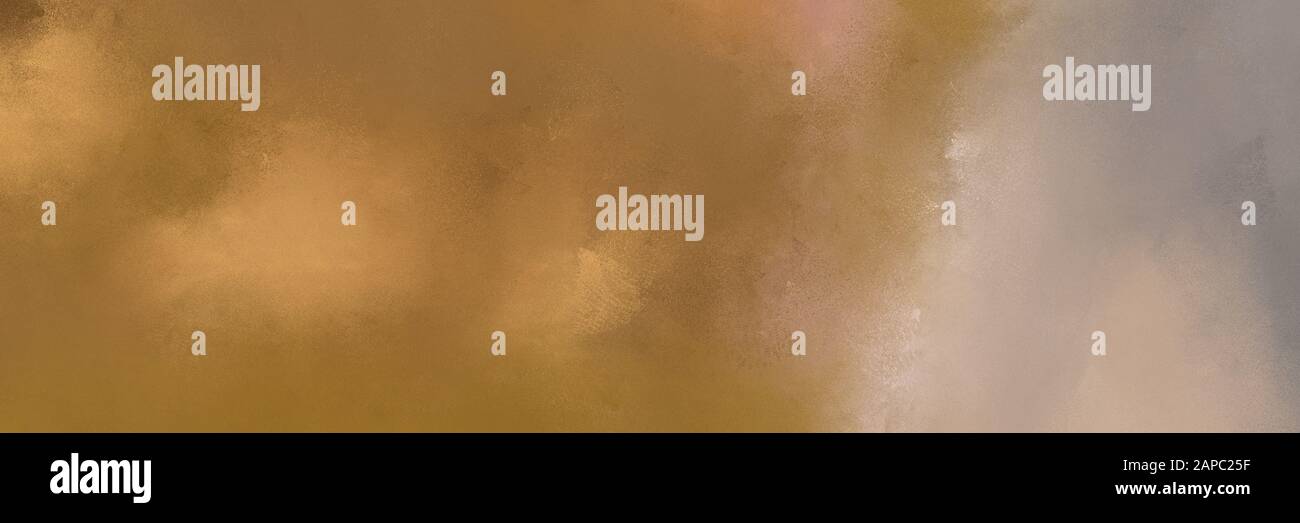 vintage horizontal header background with sienna, rosy brown and tan ...