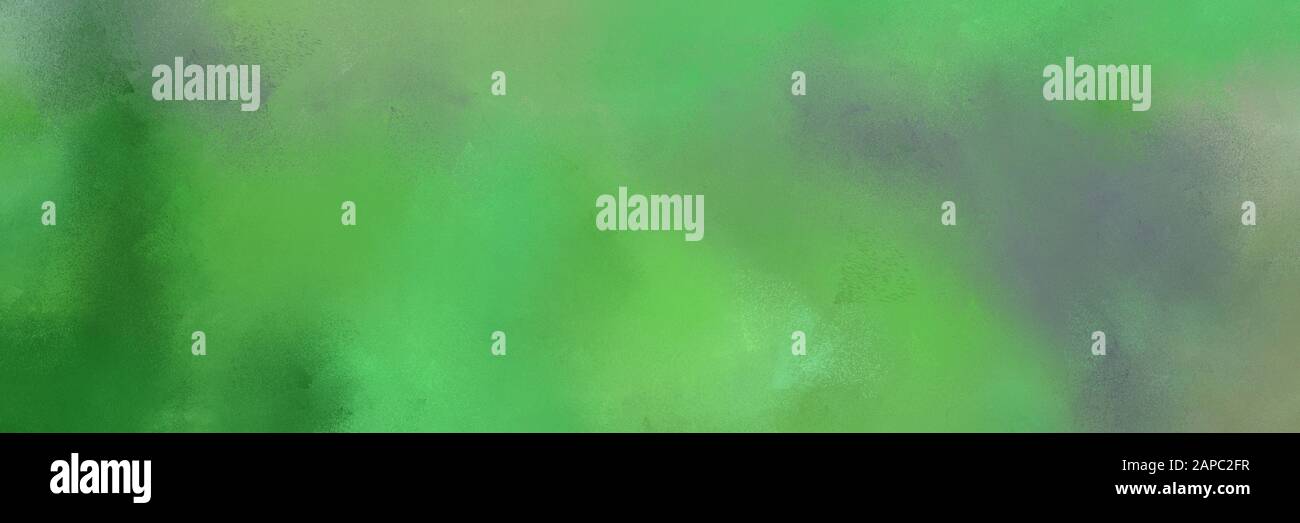 decorative horizontal background with medium sea green, forest green ...