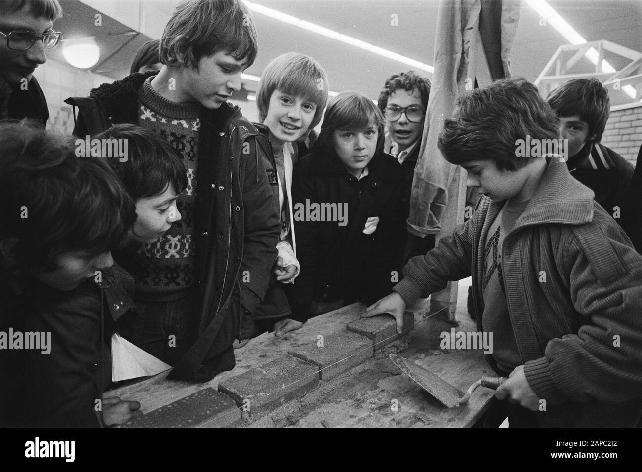 18th National Occupational event at the Jaarbeurs in Utrecht; boy at ...