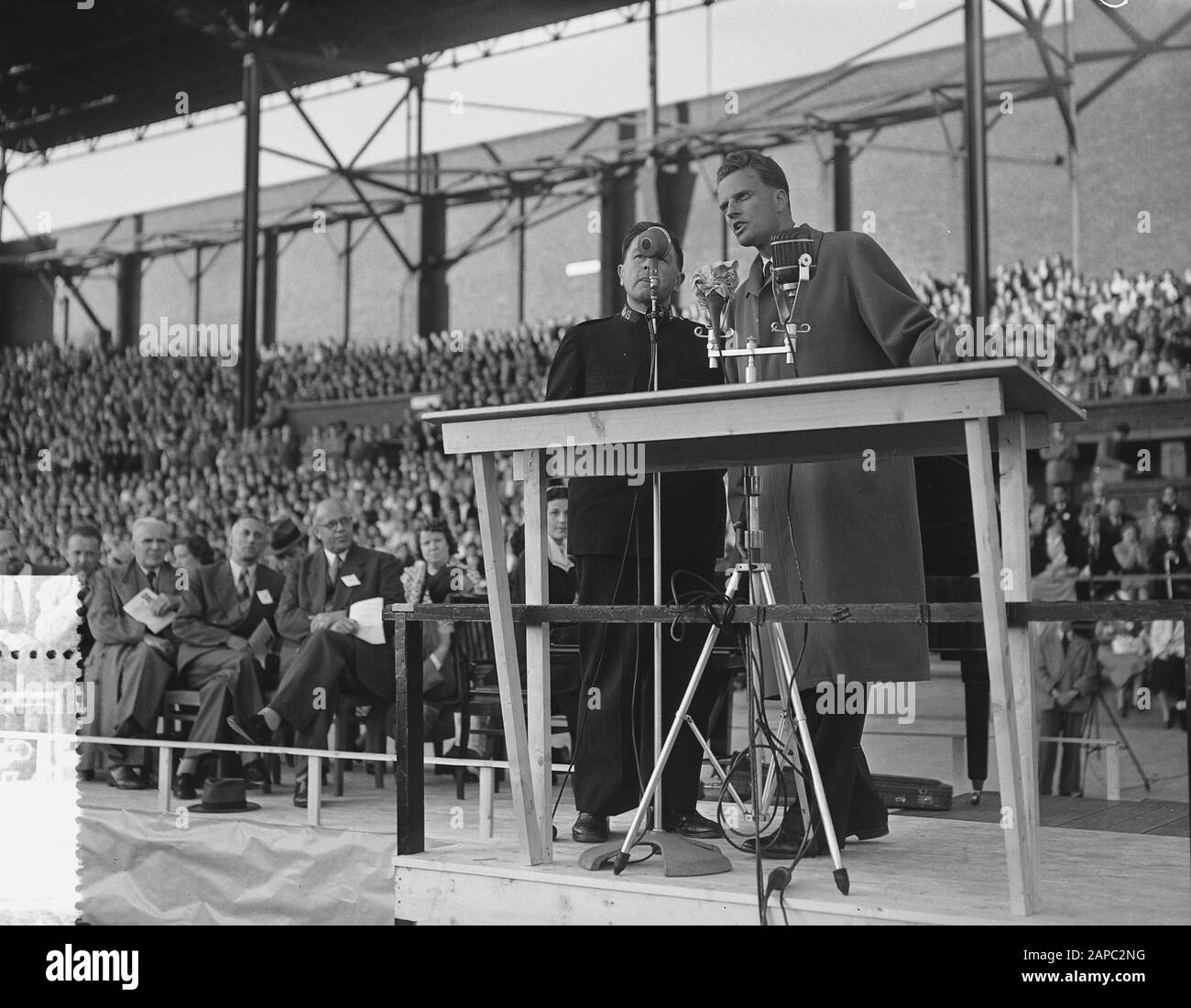 Billy graham amsterdam olympic stadium hi-res stock photography and ...