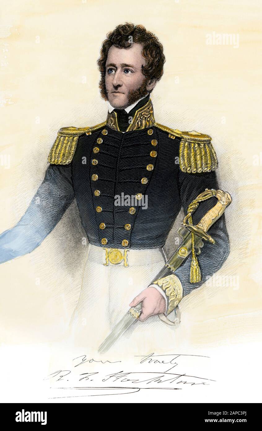 Robert Field Stockton, US Navy commander who captured California ...