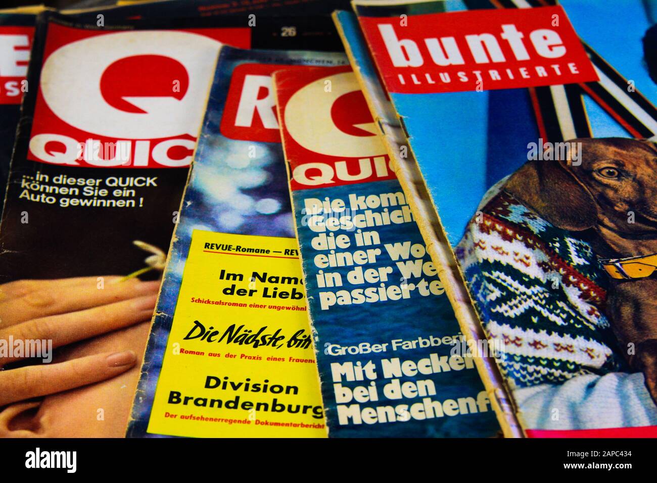 60s magazines hi-res stock photography and images - Alamy