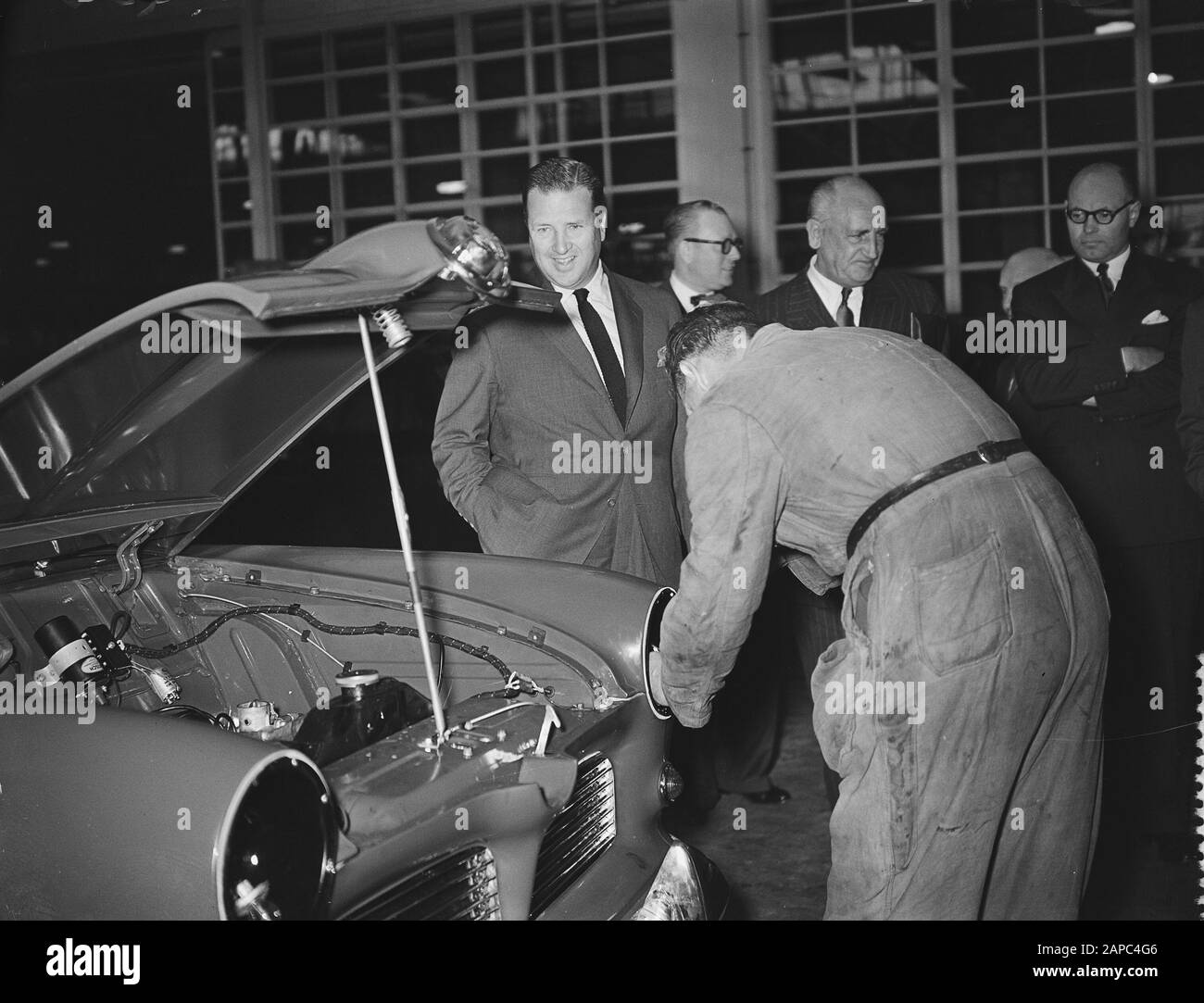 Visit Henry Ford to Ford factory in Amsterdam Date: 30 June 1954 ...