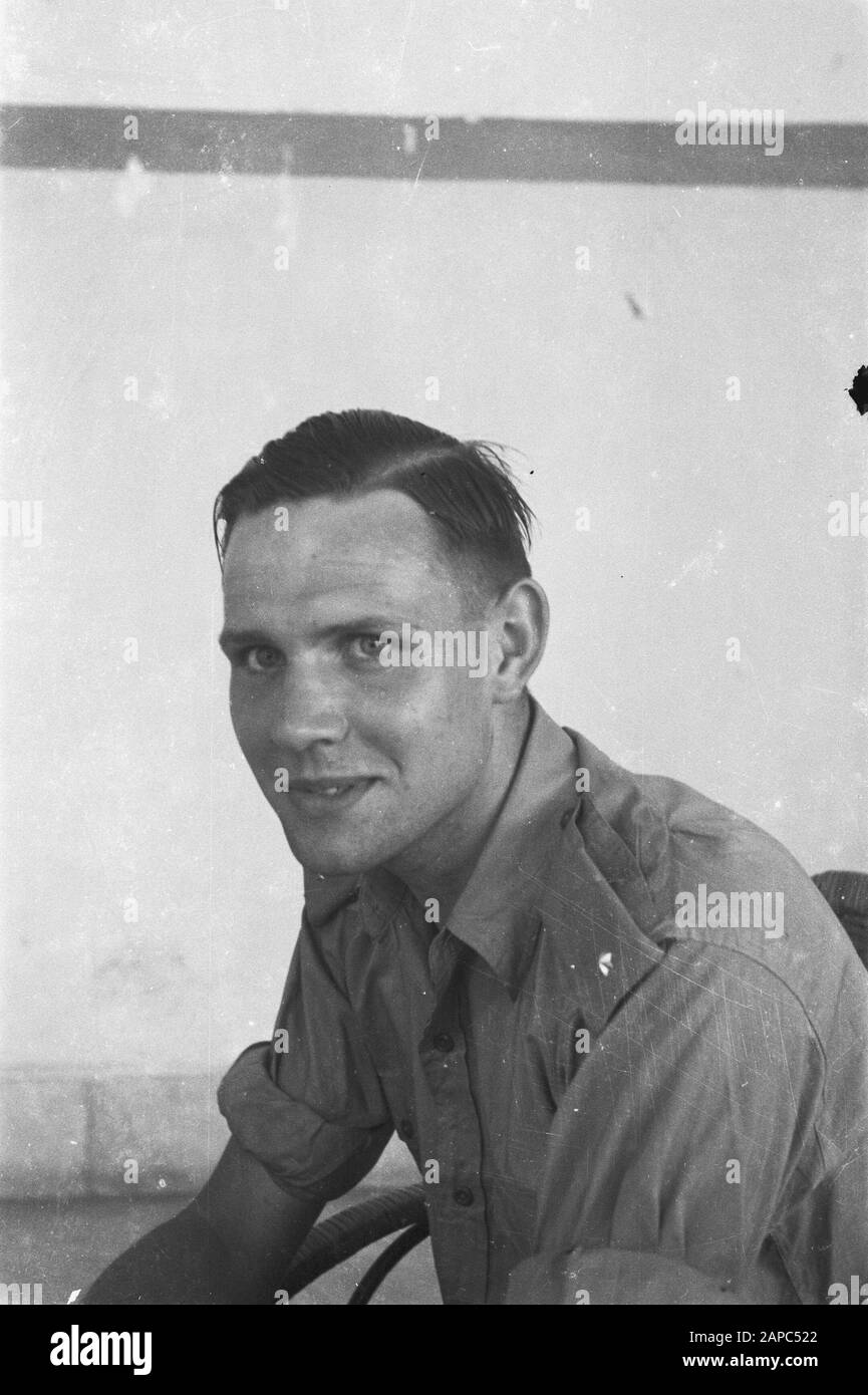 Pass Photos VI Description: [2nd lieutenant KL] Date: 1947/07/01 Location: Indonesia, Dutch East ...