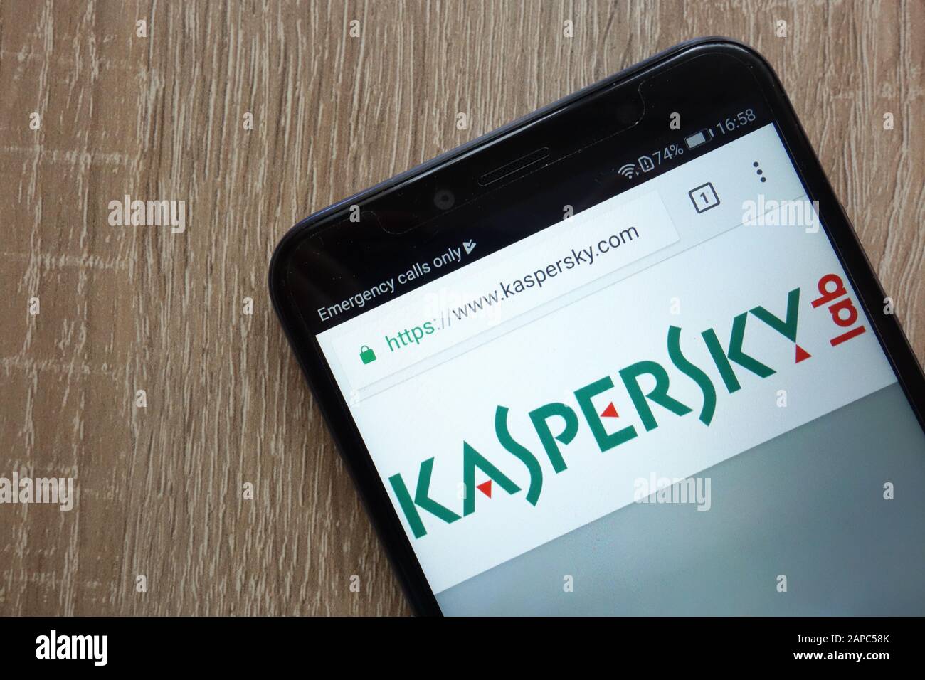 Kaspersky logo hi-res stock photography and images - Alamy