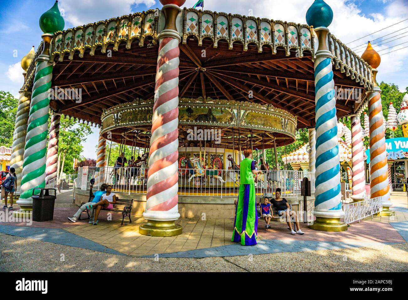 Six flags great adventure park jackson hi-res stock photography and ...