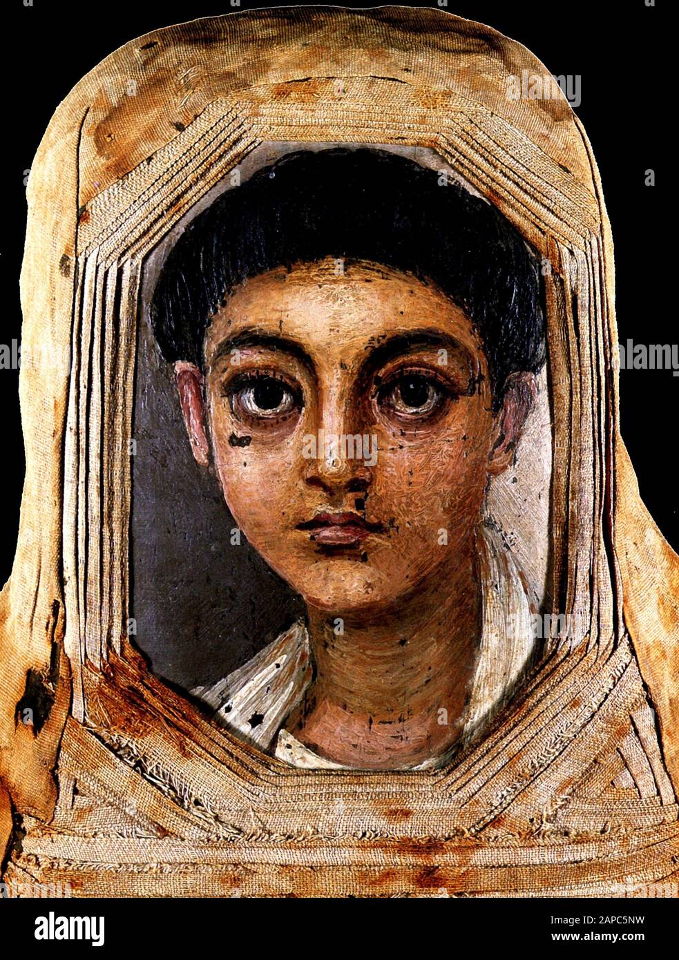 Fayum Portraits. Ancient Greek funeral paintings from 3rd century BC to ...
