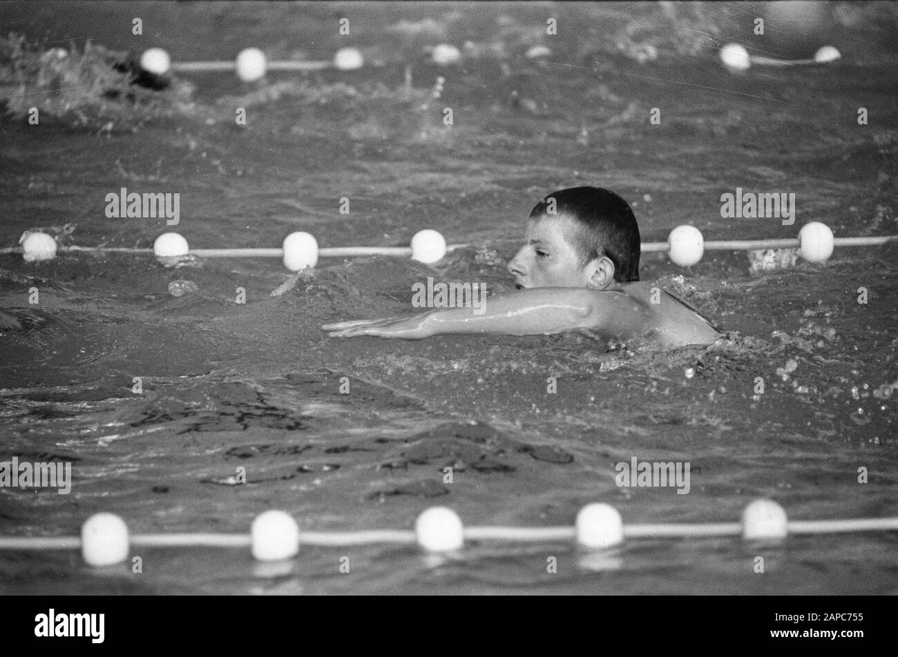 7-countries youth competition swimming in Den Hommel in Utrecht Hansje ...