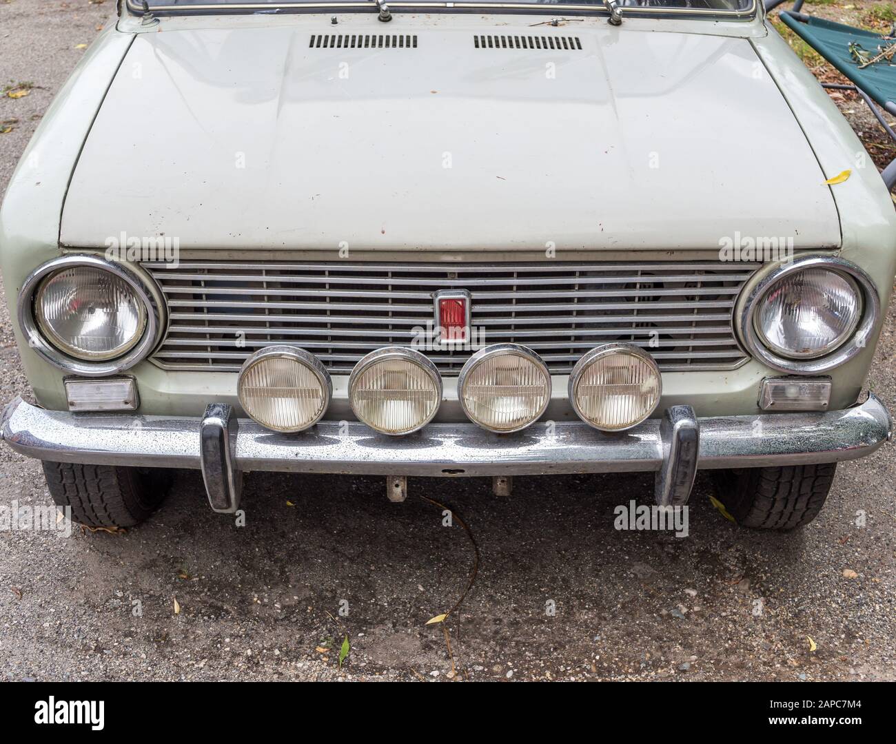 Old Car from Russia Stock Photo - Alamy