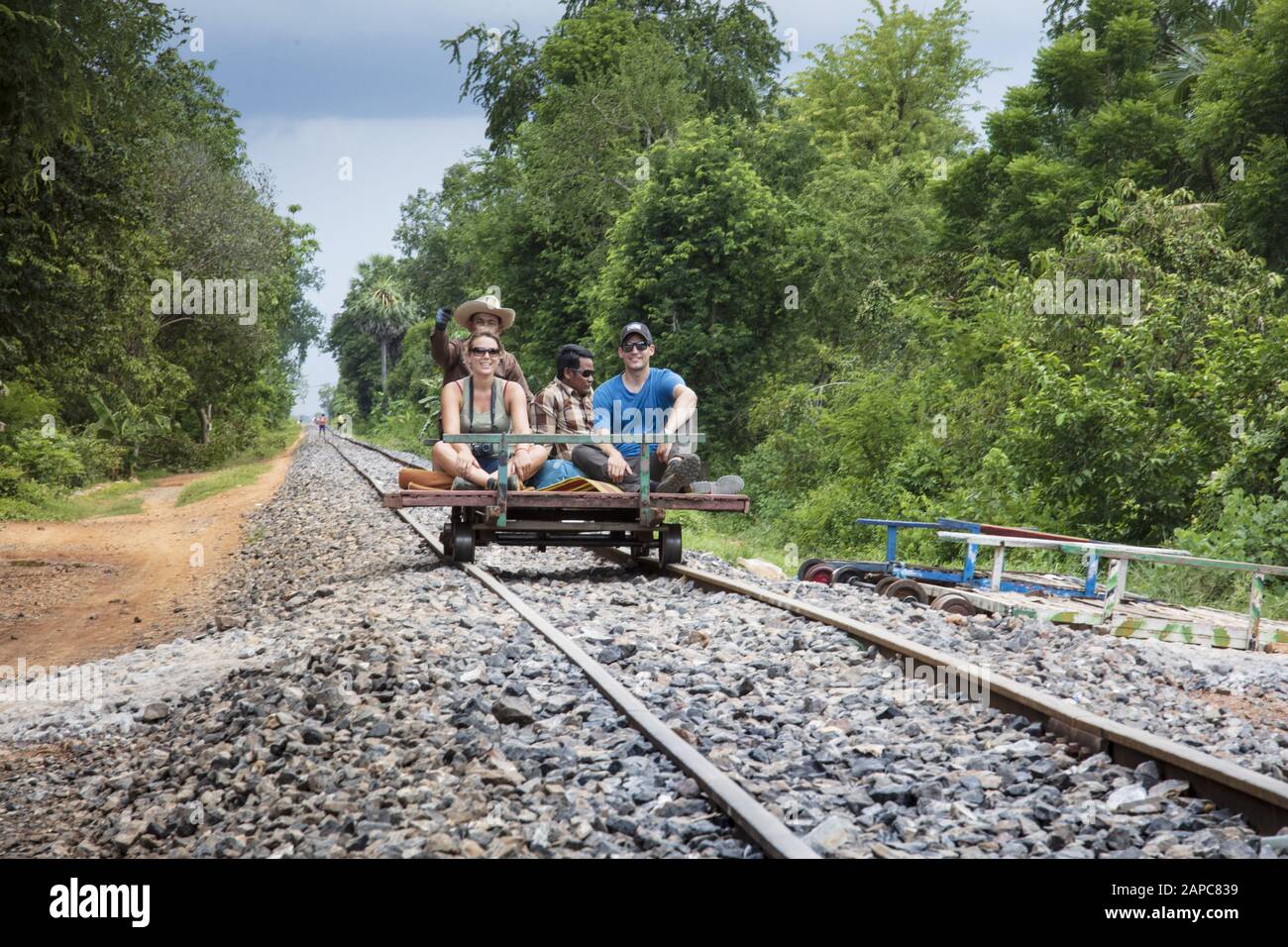 Asia, Southeast Asia, Cambodia, Battambang and the newly opened (2019 ...