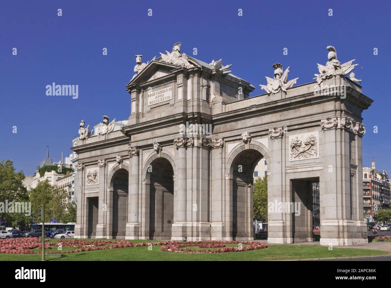 Alcala arch hi-res stock photography and images - Alamy