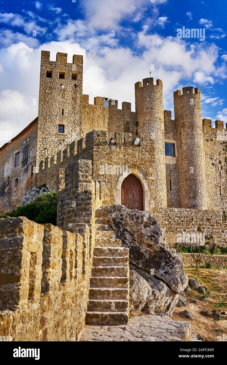 Obidos castle hi-res stock photography and images - Alamy