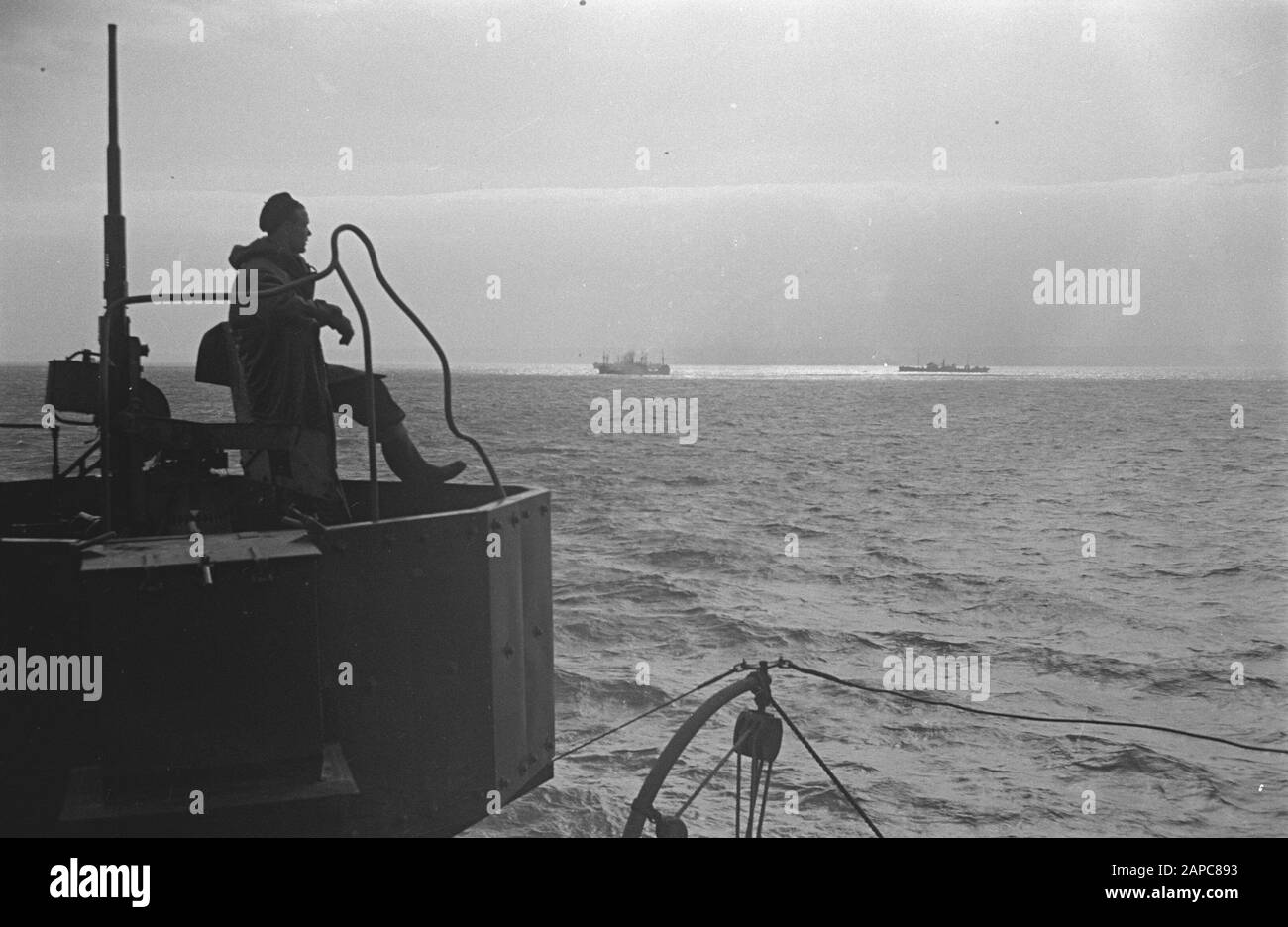 MN [Merchant Navy]/Anefo London series Description: [On board a Dutch ...