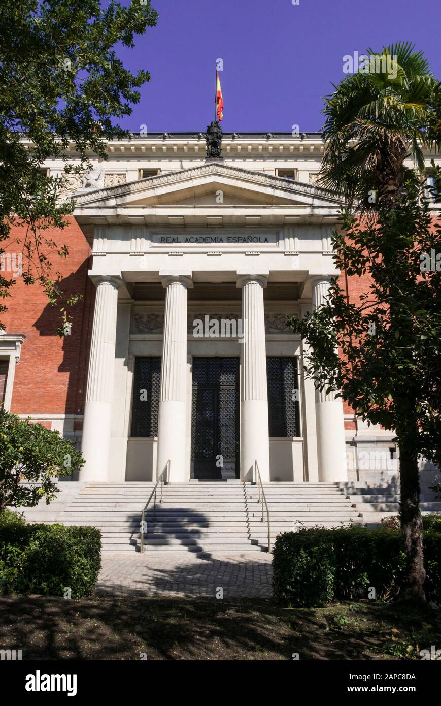 Real Academia Building Madrid, Spain Stock Photo - Alamy