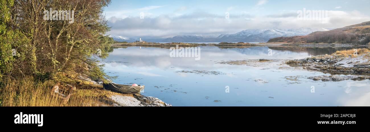 Isleornsay Causeway, Isle of Skye Stock Photo - Alamy